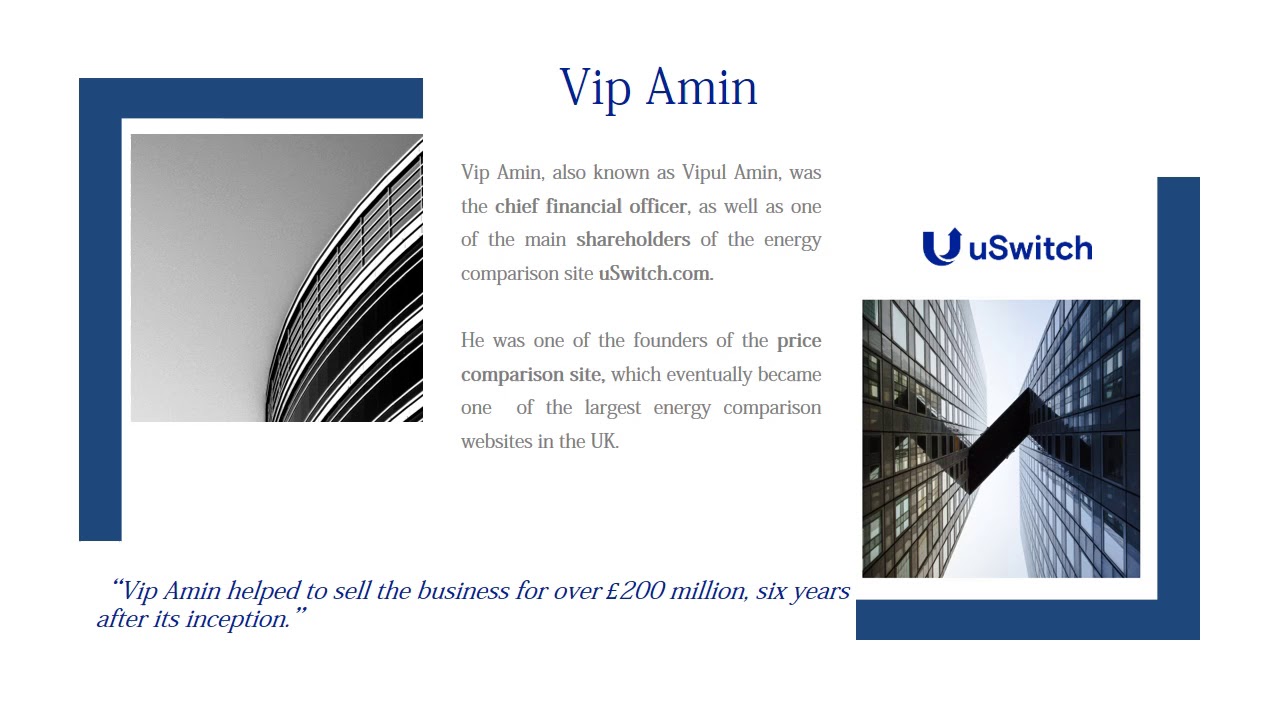 Vip Amin - uSwitch, the great idea! - YouTube