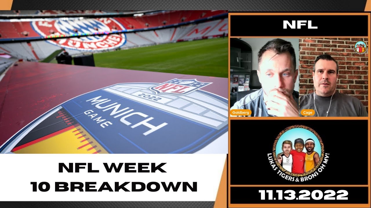 Week 10 NFL Breakdown with Cage Lawyer! - YouTube