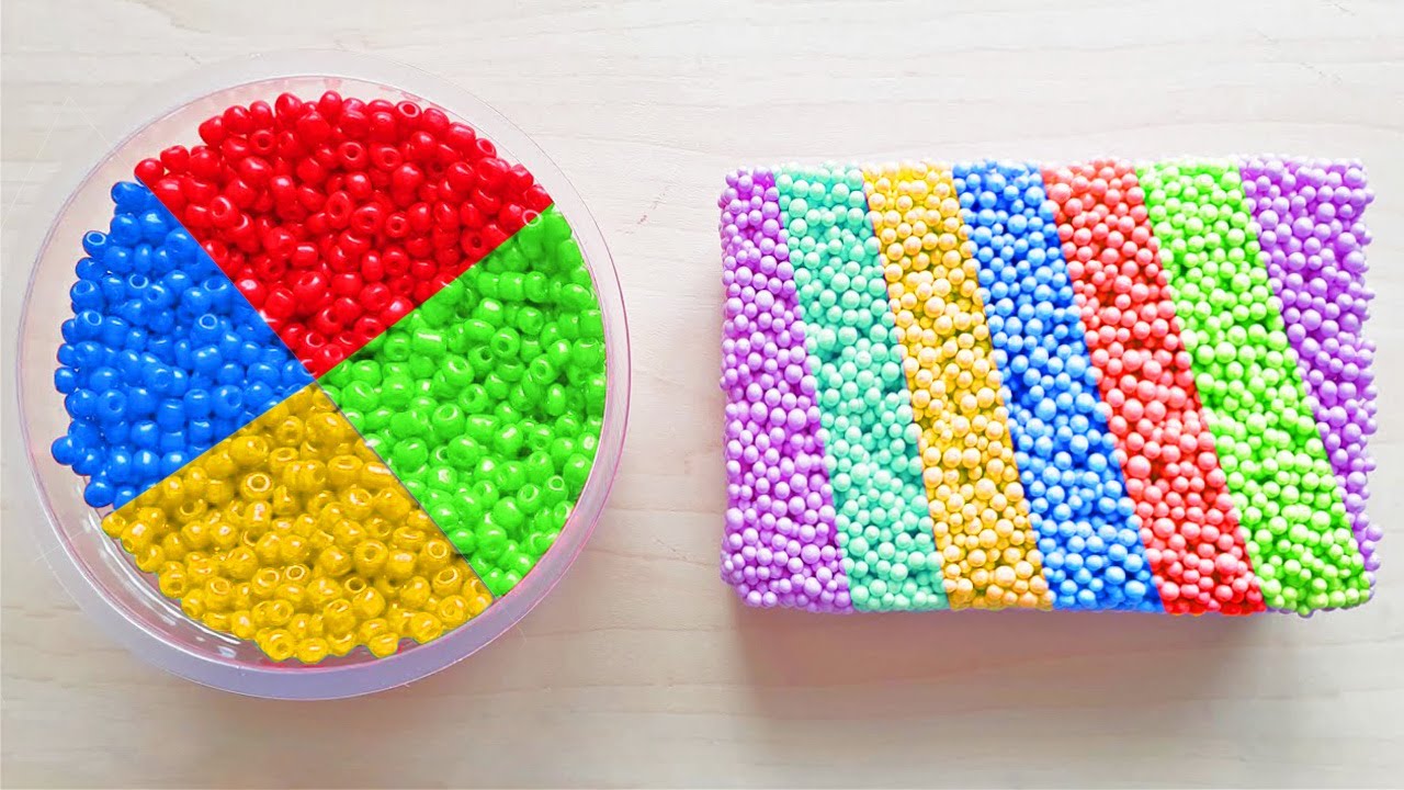 Super Crunchy Slime Making Video - YouTube