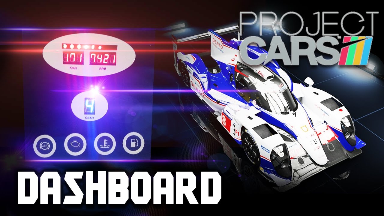 Project Cars - Dashboard - YouTube