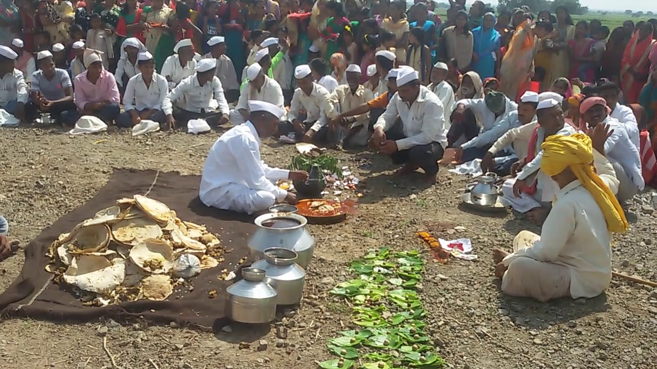 Mhasoba Jevan - Diwali Tradition - Mundhewadi -(Mangalwedha) - YouTube