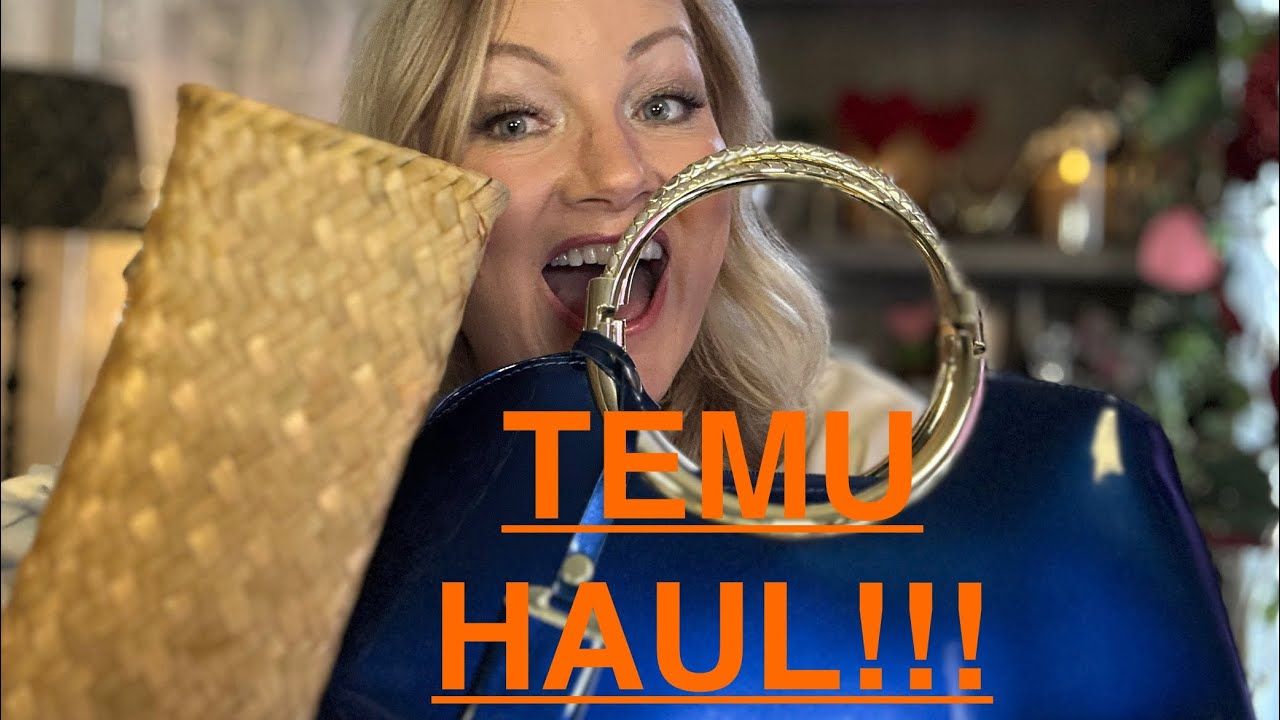 Temu Haul!!! Variety of items!! Great purse, household items! Clothing ...