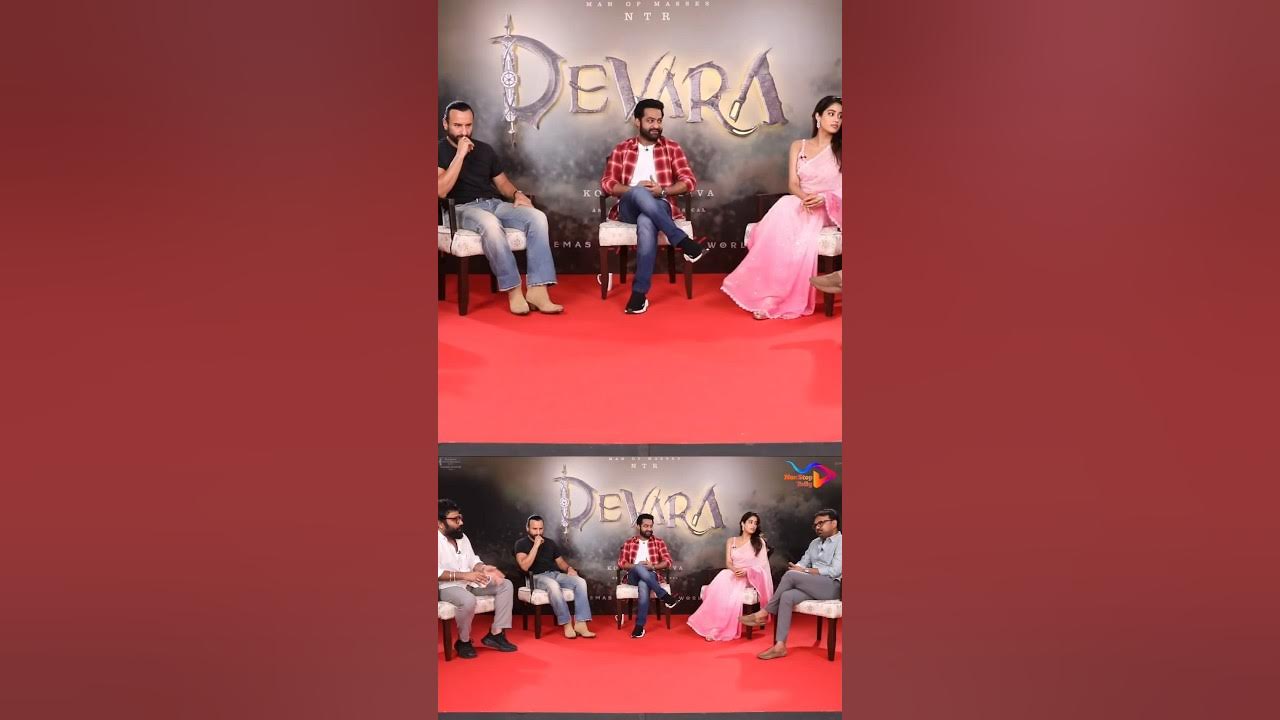 Devara Team Chit Chat with Sandeep Reddy Vanga | NTR, Saif Ali Khan, Janhvi Kapoor, Koratala ...