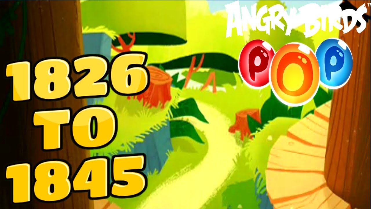 Angry Birds Stella Pop-Runaway Train Levels {1826 To 1845} Non PowerUp ...