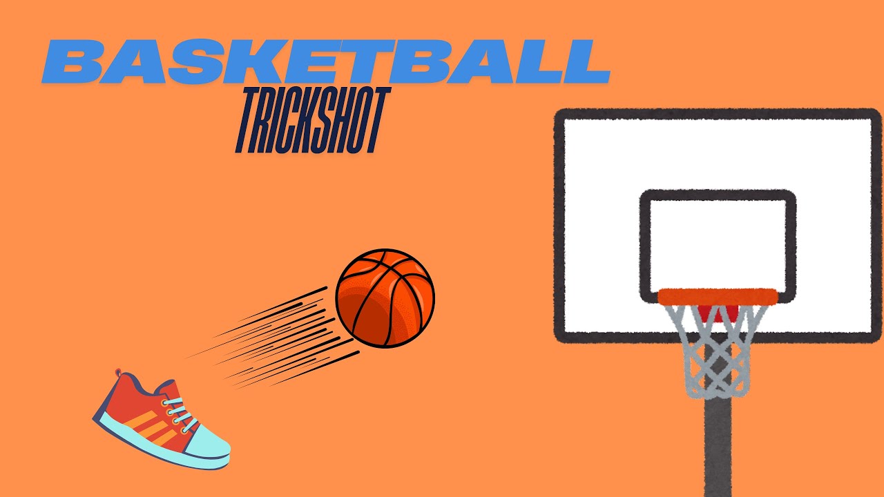 Kicking Basketball Trick Shot - YouTube