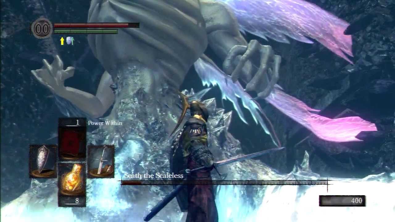 Dark Souls Boss Guide: Seath The Scaleless - YouTube
