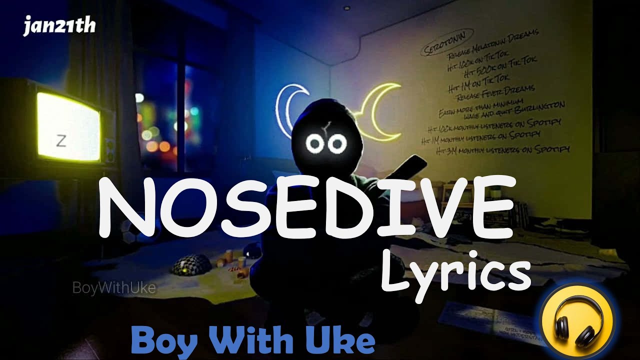 Nosedive Lyrics | Boy With Uke - YouTube