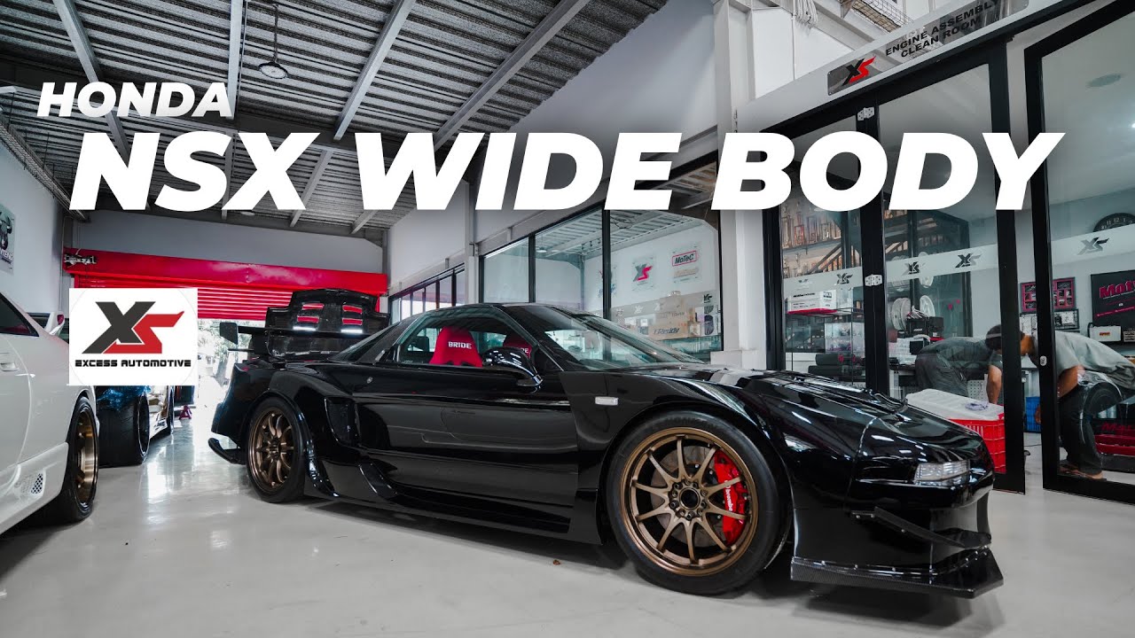 JDM SUPERCAR !! REVIEW NSX WIDE BODY XS !! (EXHAUST SOUND) - YouTube