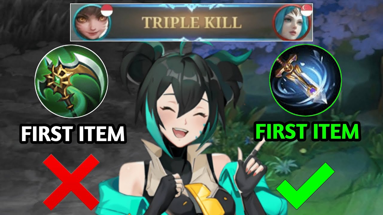 SUSUNAN BUILD WANWAN TERSAKIT! FIRST ITEM WINDTALKER SAKIT BGT - BUILD ...