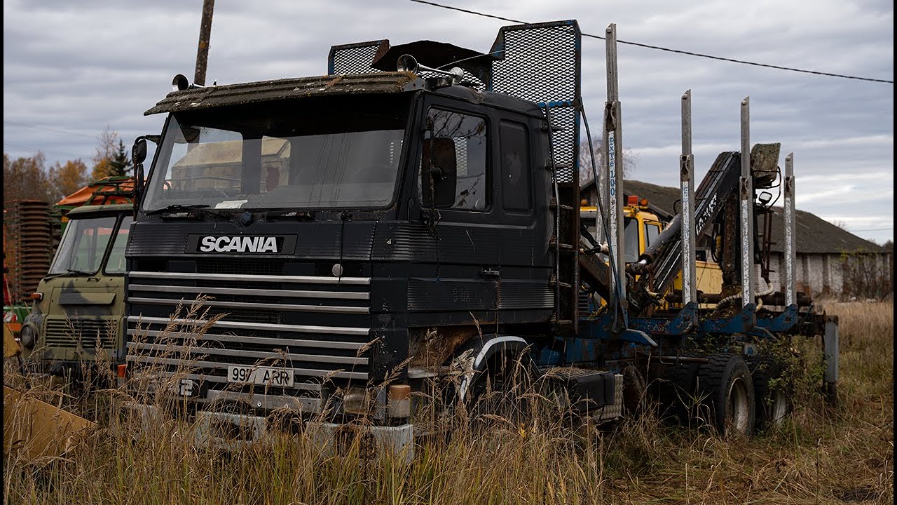 Starting Scania R142HL (V8) After 5 Years + Test Drive - YouTube