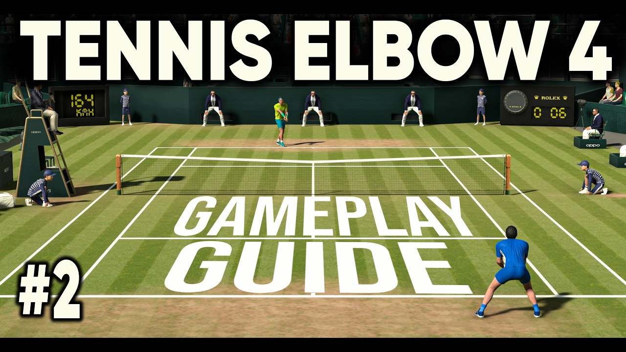 Tennis Elbow 4 Beginner Guide - Gameplay Basics (Aiming, Shot Types ...