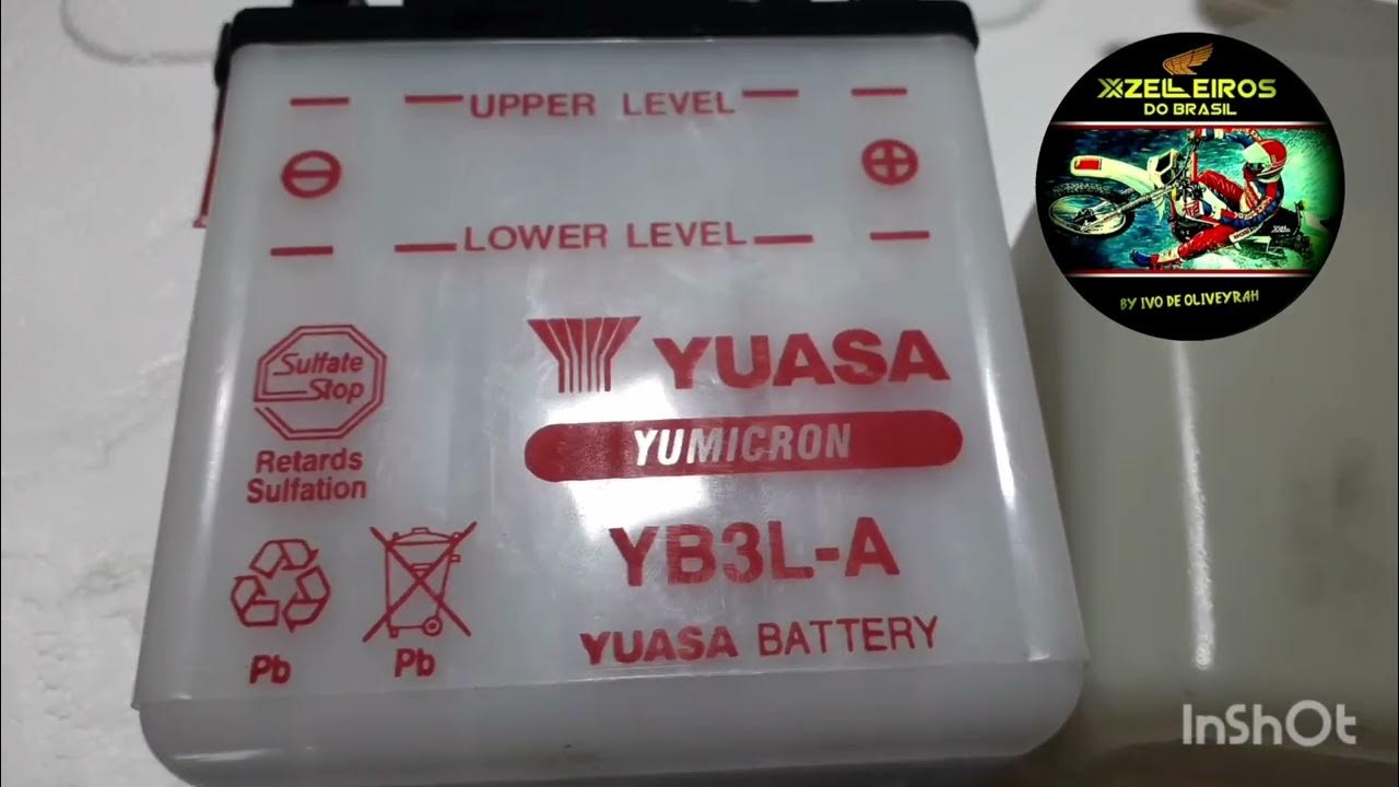 Bateria original Yuasa - YouTube