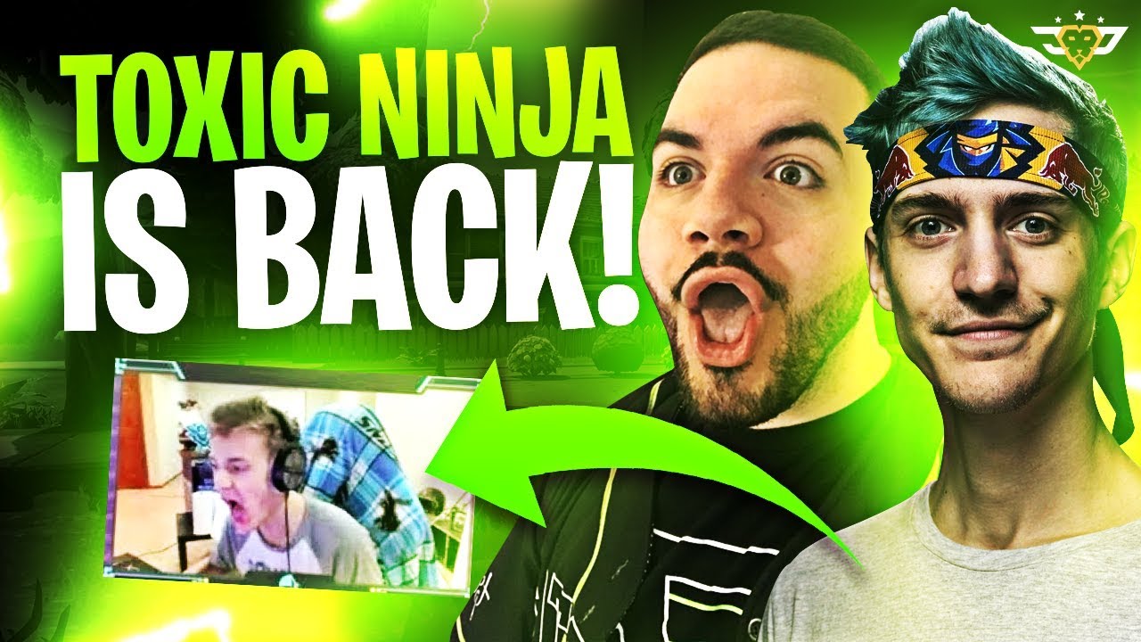 TOXIC NINJA IS BACK?! ROASTING OUR ENEMIES! (Fortnite: Battle Royale ...
