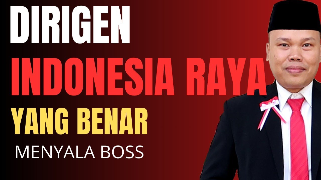 Dirijen Indonesia Raya yang Benar #indonesiaraya #dirijenindonesiaraya ...