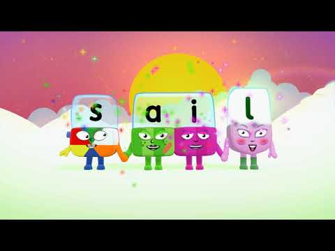 Alphablocks - Volume 3 Episode 5 - Sail (Digraph AI) - YouTube