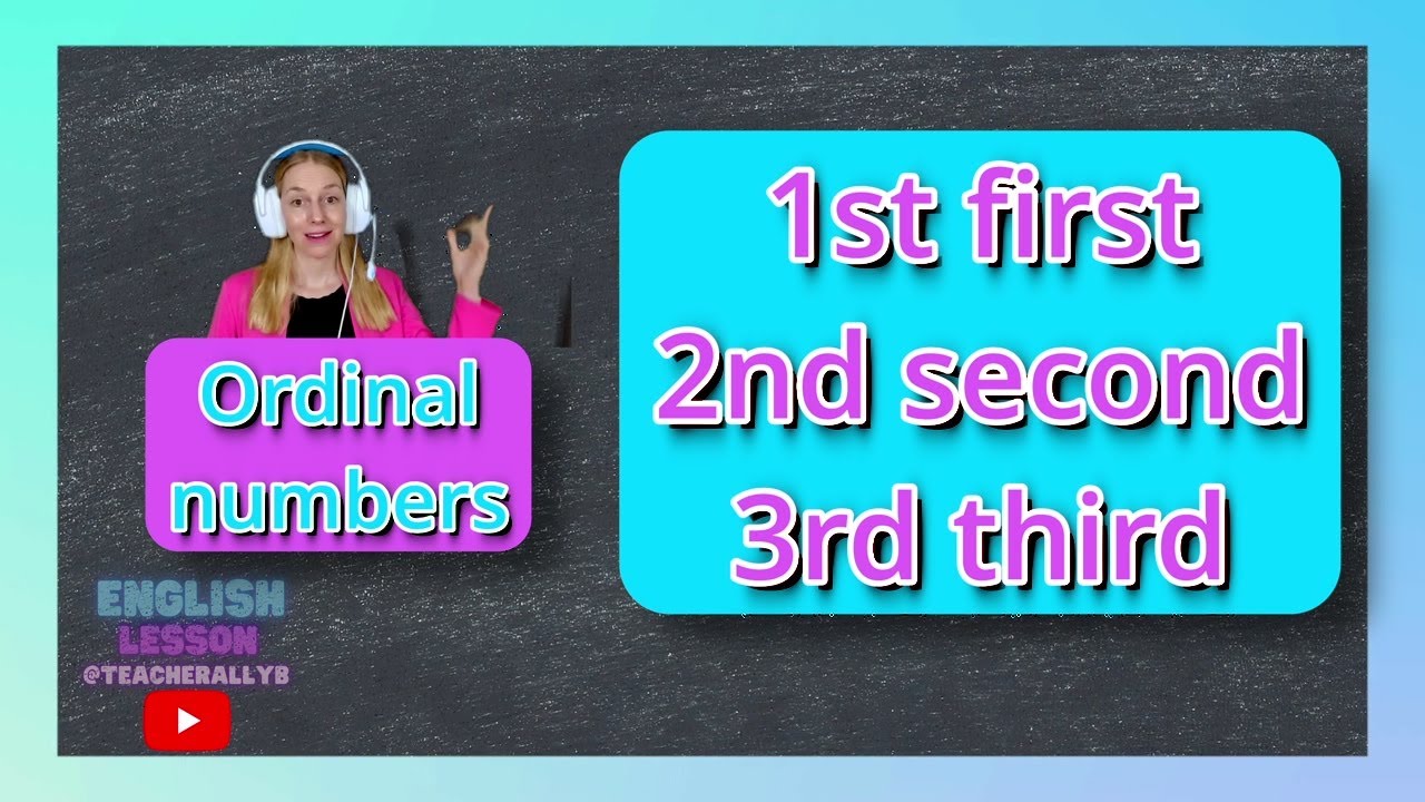 Ordinal numbers # LEVEL UP your English (1st, 2nd, 3rd) - YouTube