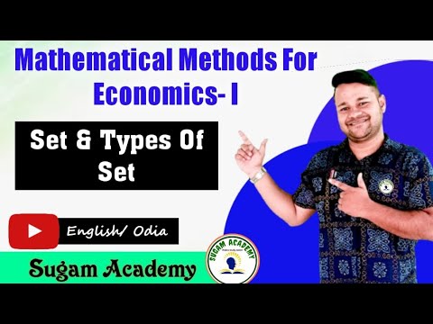 Set & Types Of Set || Mathematical Methods For Economics-1 || +3 ...
