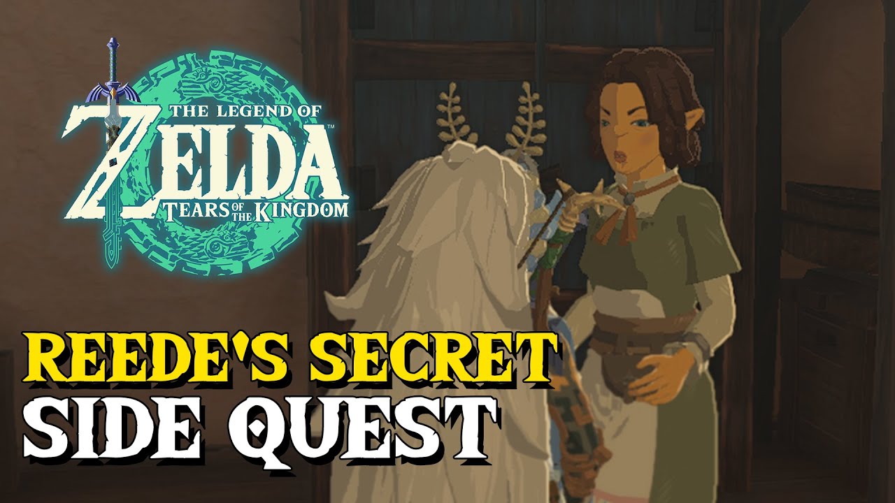 Zelda Tears Of The Kingdom Reede's Secret Side Quest Guide - YouTube