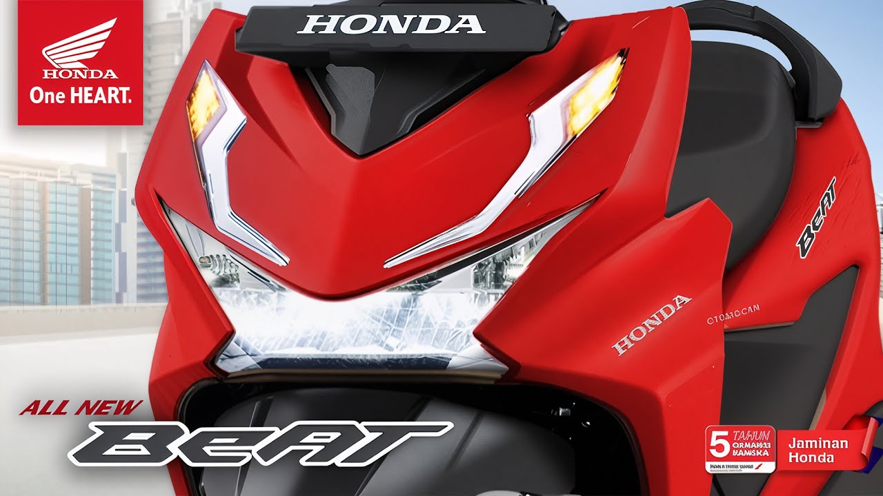 AKHIRNYA ALL NEW HONDA BEAT 2025 HADIR KEMBALI DENGAN TAMPILAN BARU ...