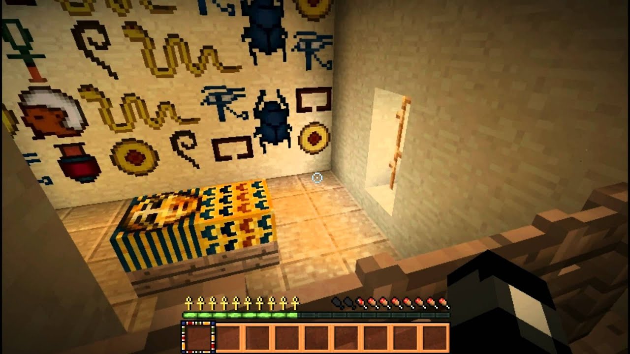 Minecraft - Tomb of Tutankhamun - YouTube