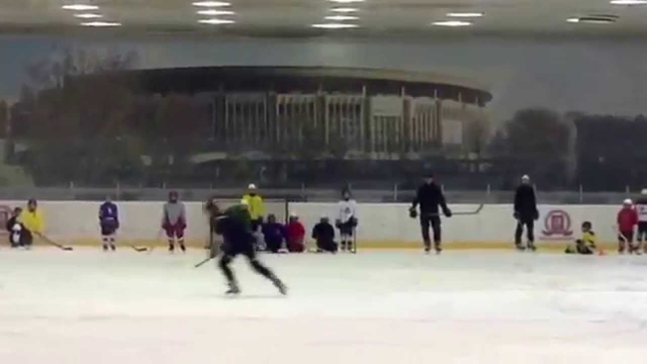 IH Pro . camp in Moscow . Maxim Ivanov hockey - YouTube