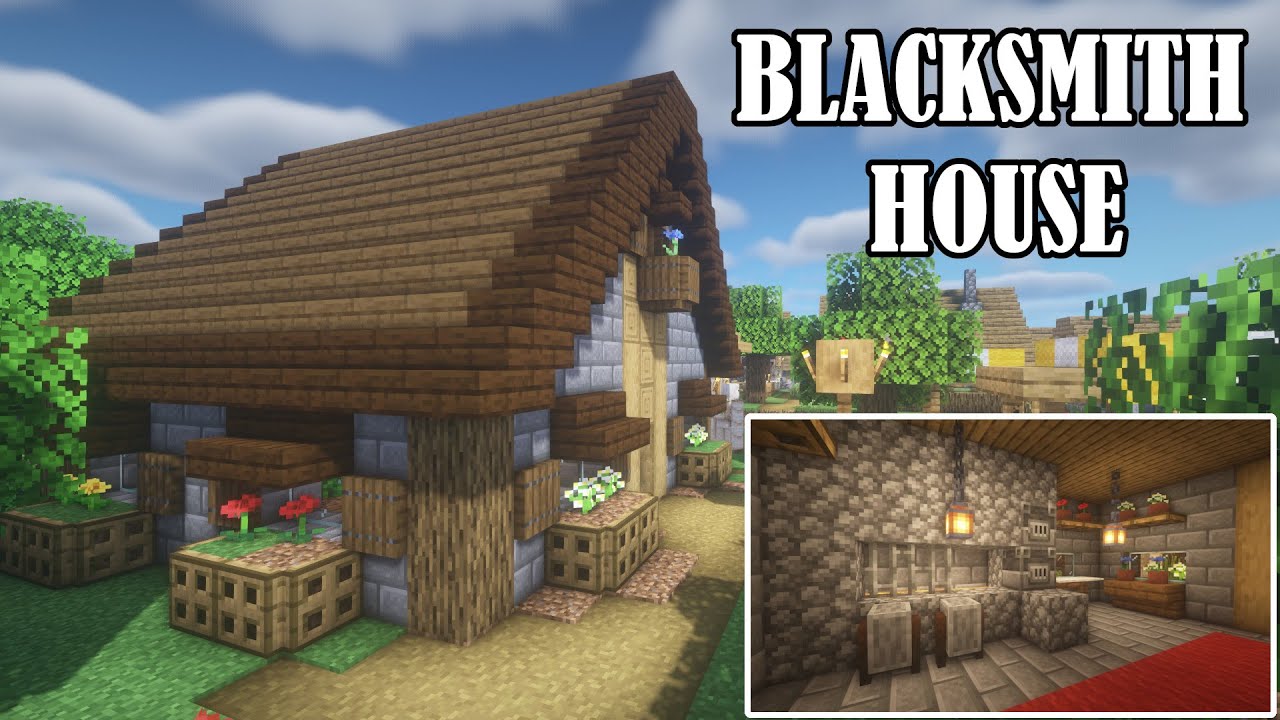 The Blacksmith House - Minecraft The Plains Kingdom - YouTube