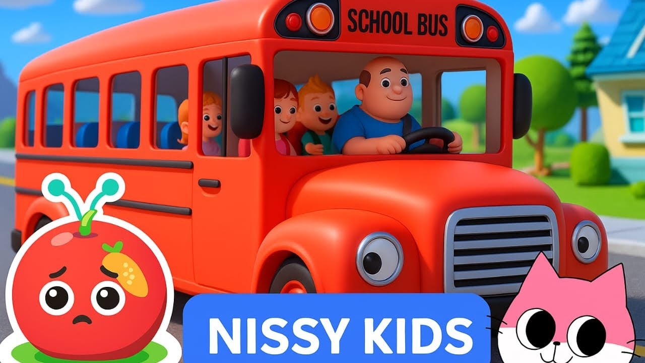 Wheels on the Bus | Musical Bus Ride | Baby Rhymes - YouTube