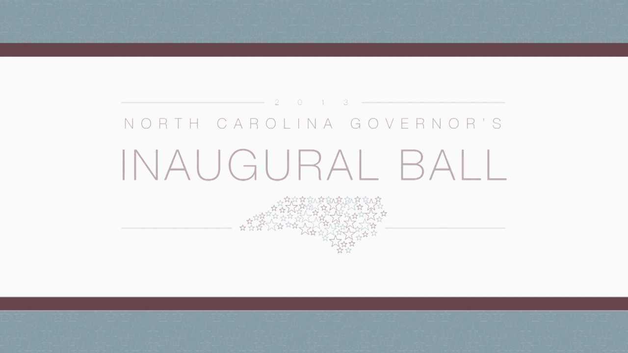 2013 N.C. Governor's Inaugural Ball Invitation - YouTube