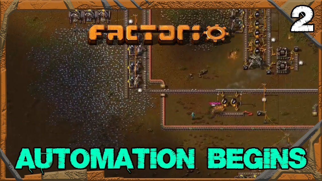 Welcome to FACTORIO - We are Automating the WORLD! (2) - YouTube