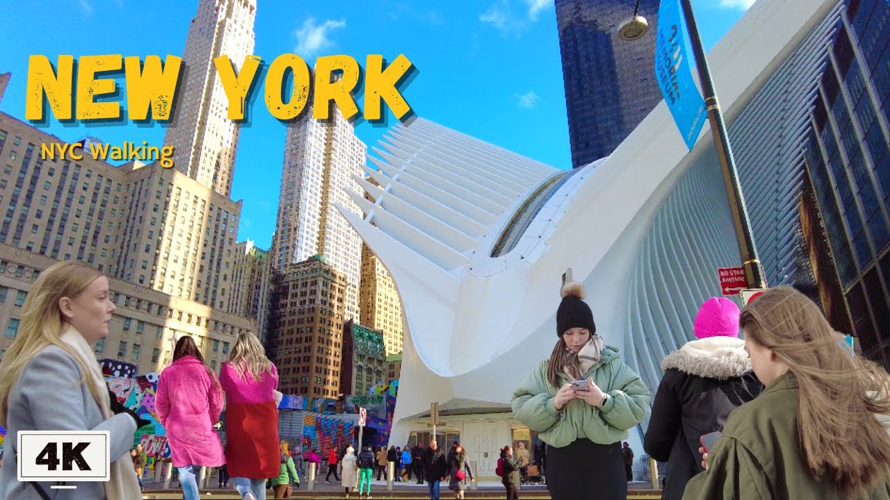 4K NYC Christmas Walk World Trade Center Brookfield Place Oculus 4k-nyc-christmas-walk-world-trade-center-brookfield-place-oculus