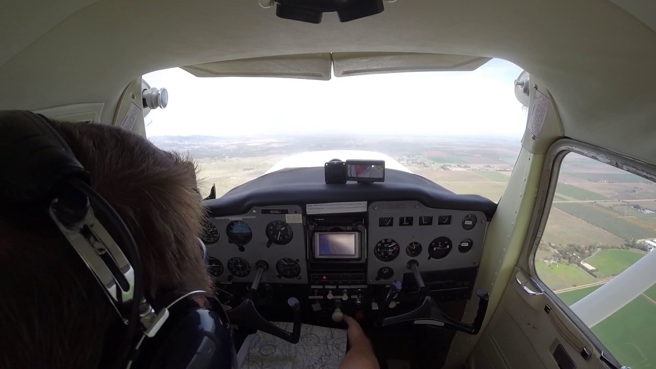 Private Pilot Training - My Long Solo Cross Country - YouTube