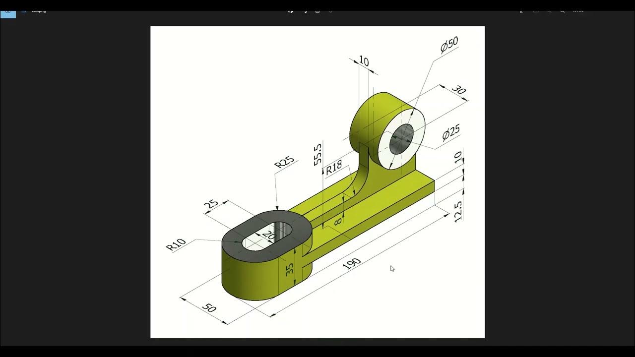 Autodesk Inventor Exercise For Beginners - 9 - YouTube