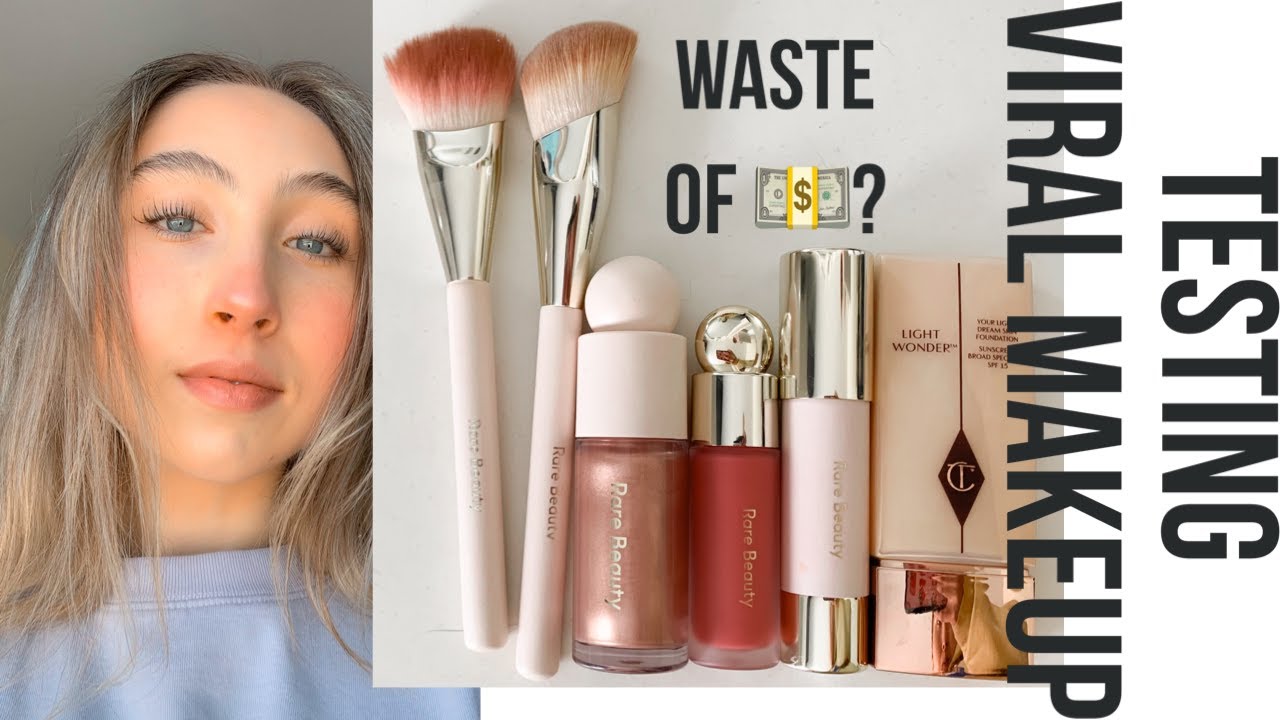 Trying VIRAL MAKEUP - YouTube