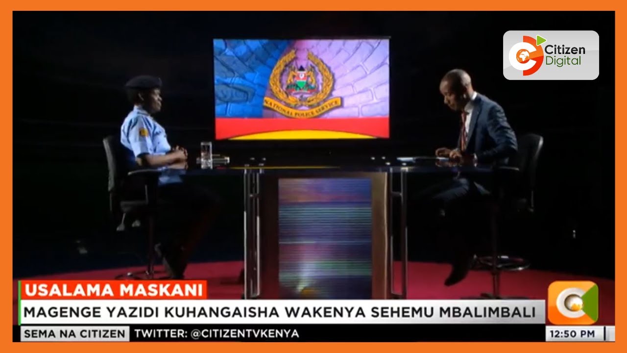 Maskani | Msemaji wa polisi Resila Onyango awarai wakenya kujitenga na ...