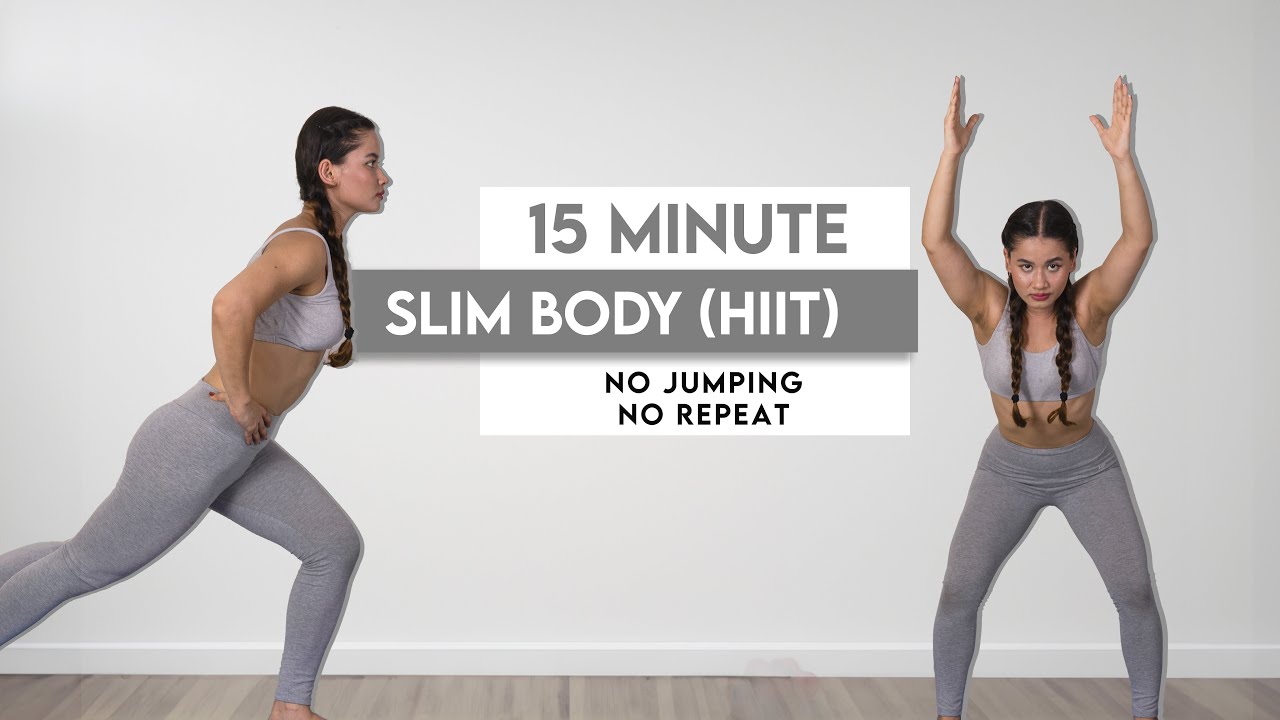 Get Slim in 15 minutes - Full body HIIT for beginners -no Repeat - no ...