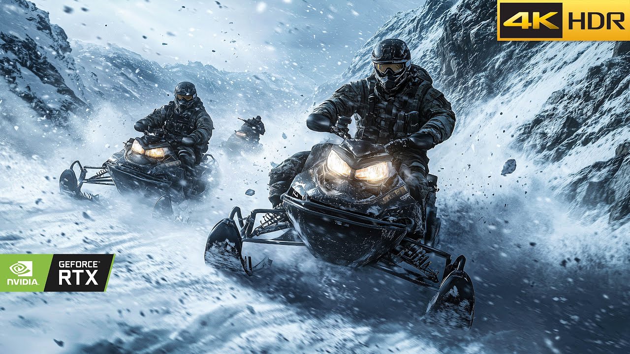 EXTREME Arctic Mission | Realistic ULTRA 4K Gameplay | Call of Duty ...