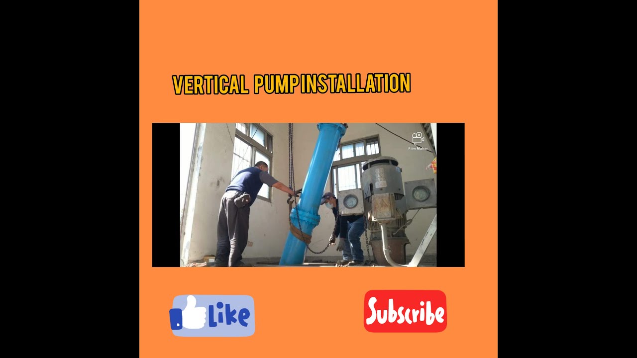 VERTICAL PUMP INSTALLATION @DAM SITE #taiwan | Jhun Perez - YouTube