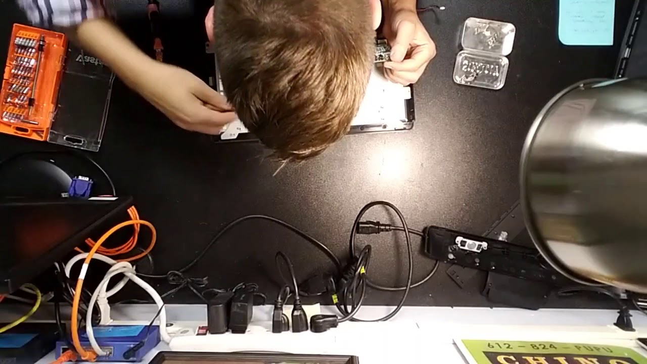 Micros WS6 terminal screen replacement - YouTube