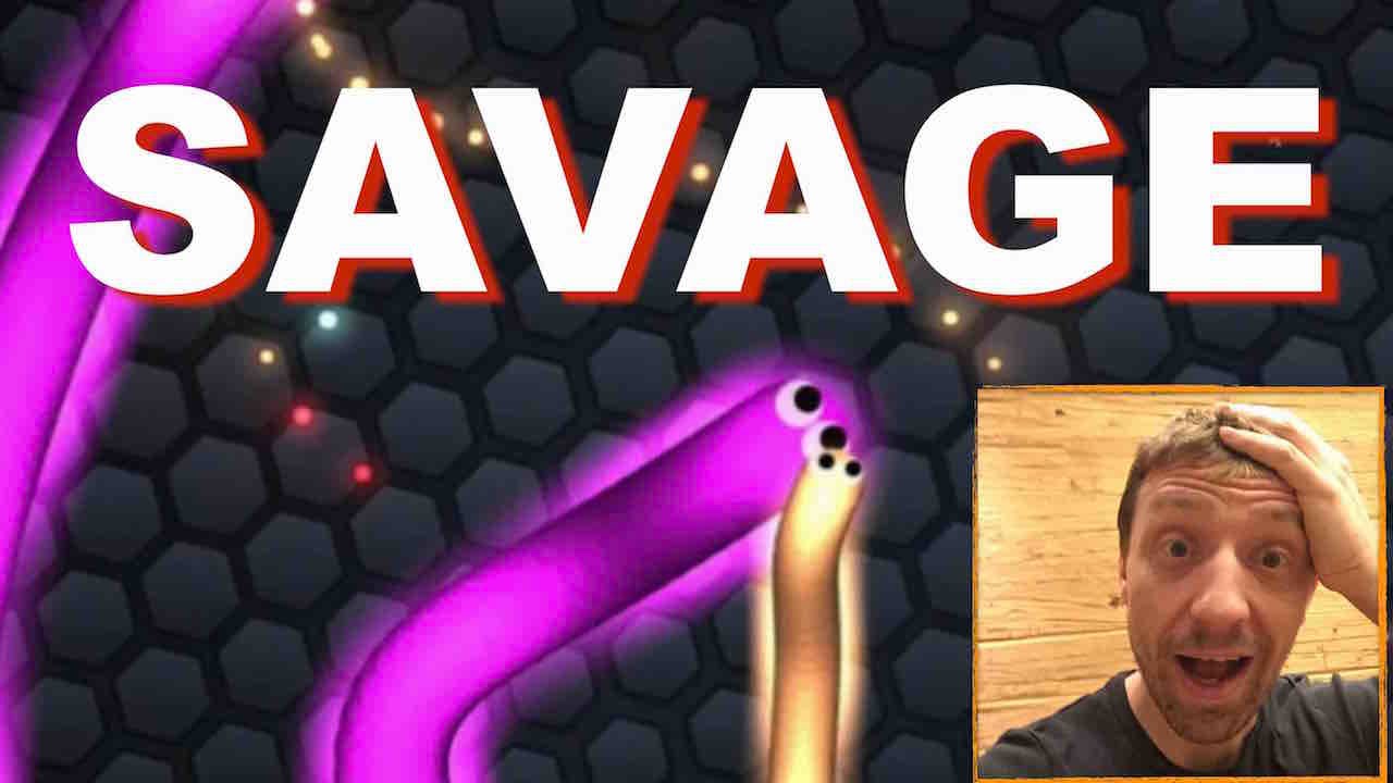 Slither.io - Biggest Snake on Youtube at least the Most Savage! / fun ...