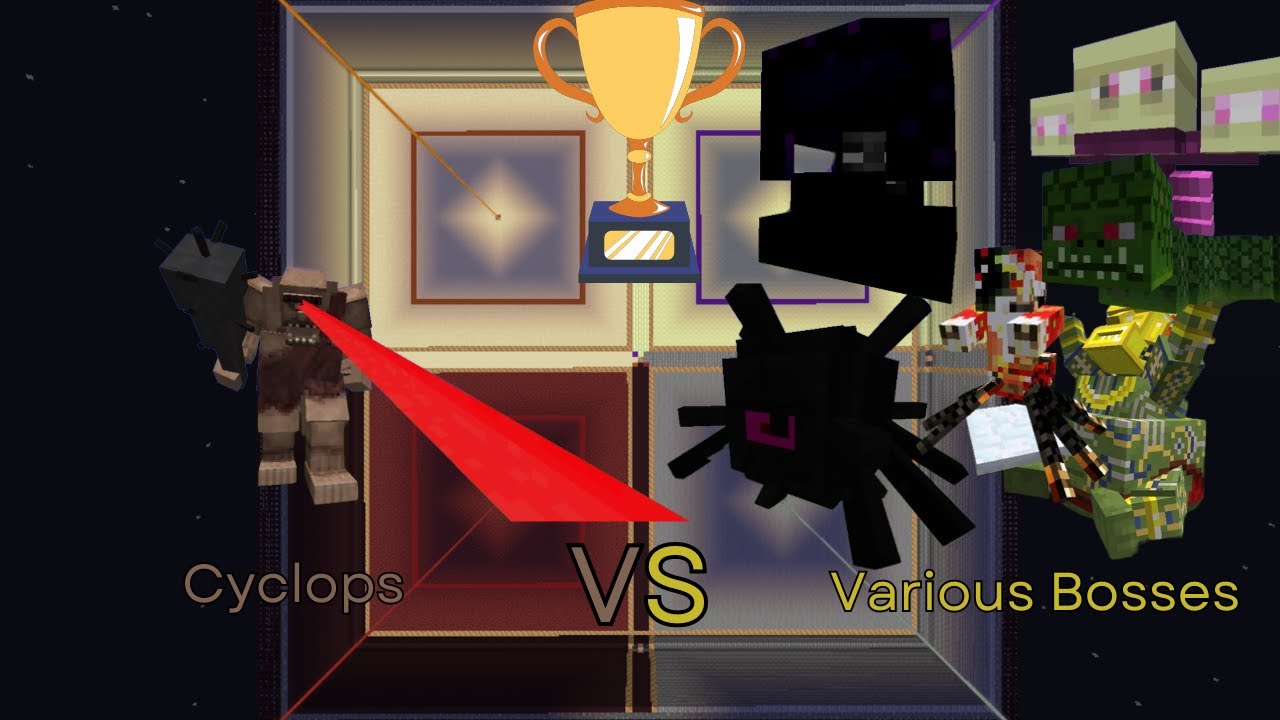 Cyclops vs Various Bosses(Mowzie's Mobs, Mutated Mobs, and Twilight ...