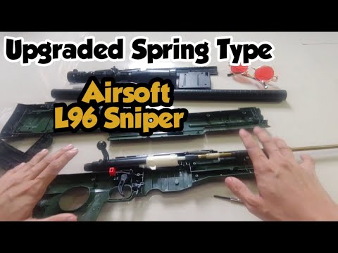 How To Upgrade Spring Type Airsoft L96 (Upgrade by UNBOXING SIMULATOR ...