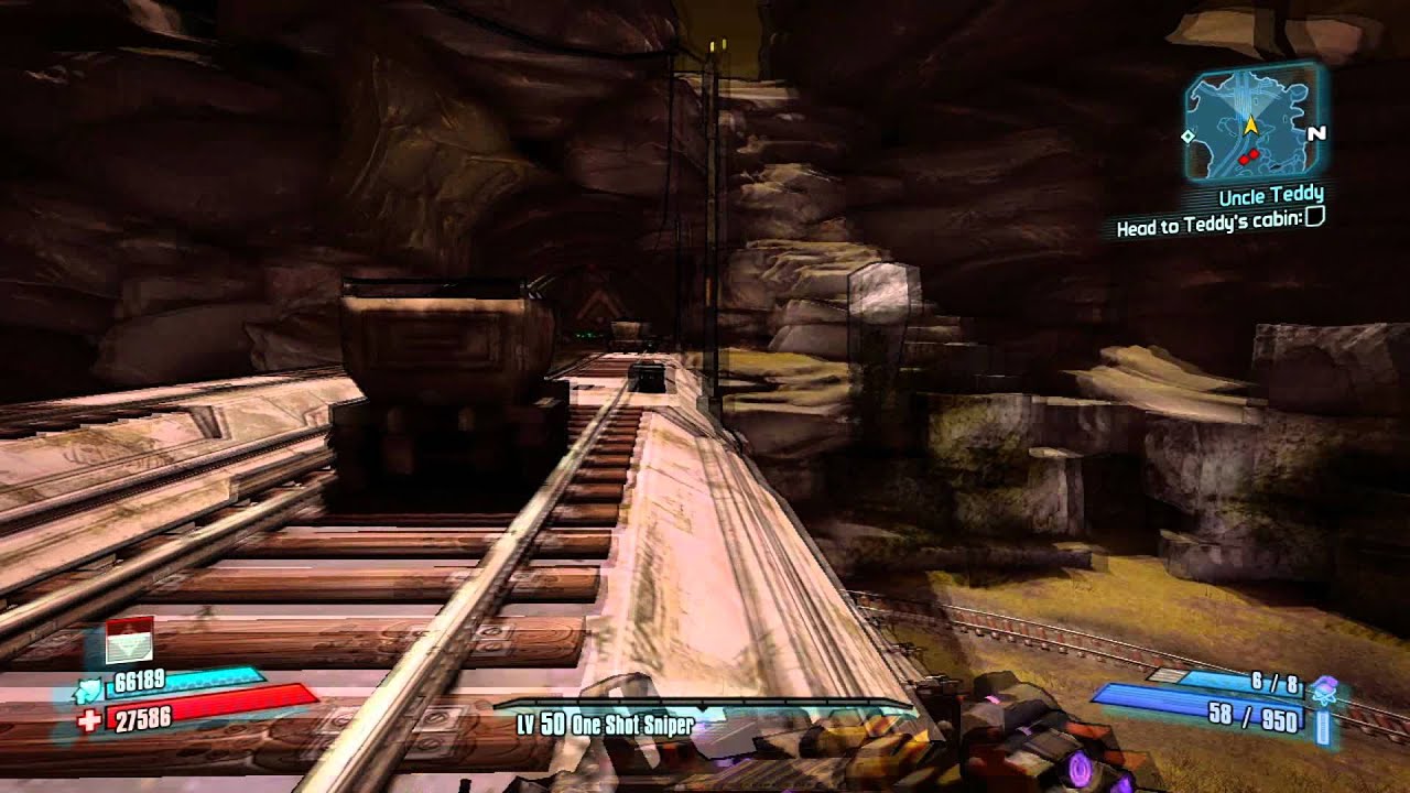 Borderlands 2 - Minecraft Easter Egg (How to get there) Includes Orange ...