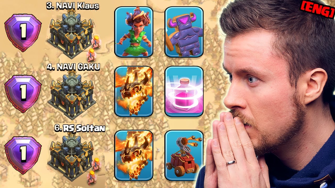 The BEST Players Showcase TOP Strategies in Clan War in Clash of Clans ...