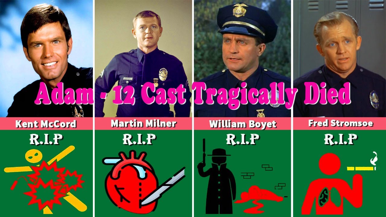 How the 23 Members of the Adam 12 Cast Tragically Died? - YouTube