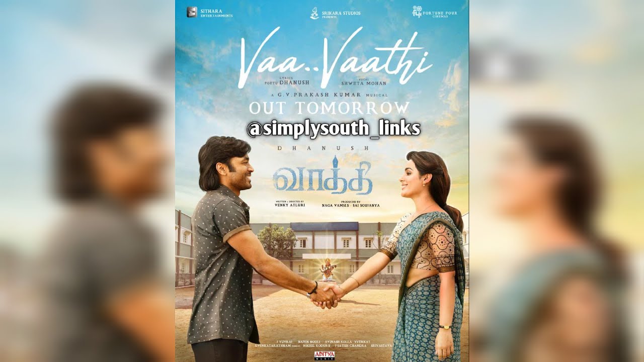 Vaathi Tamil movie - YouTube