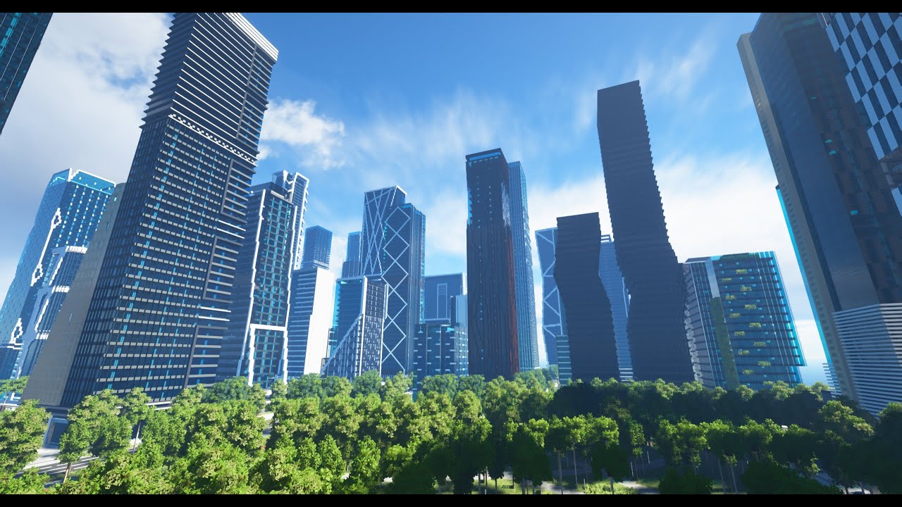 Ancorio - МАСШТАБНЫЙ город в Майнкрафт I - Big city project - YouTube