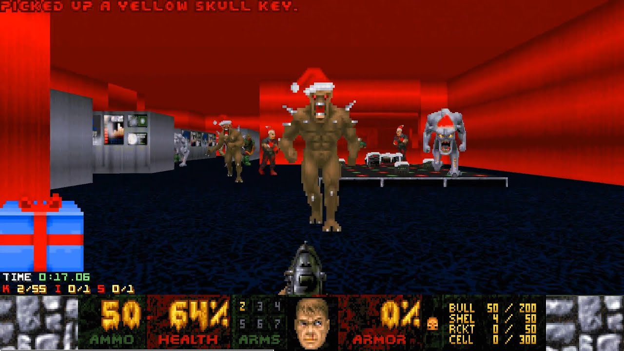 Doom 2, PUSS 34: Naughty & Nice, Map 07 Igloo of Pain (UV-Pacifist ...