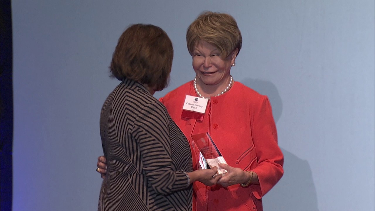 Colleen Conway Welch Acceptance Speech - YouTube