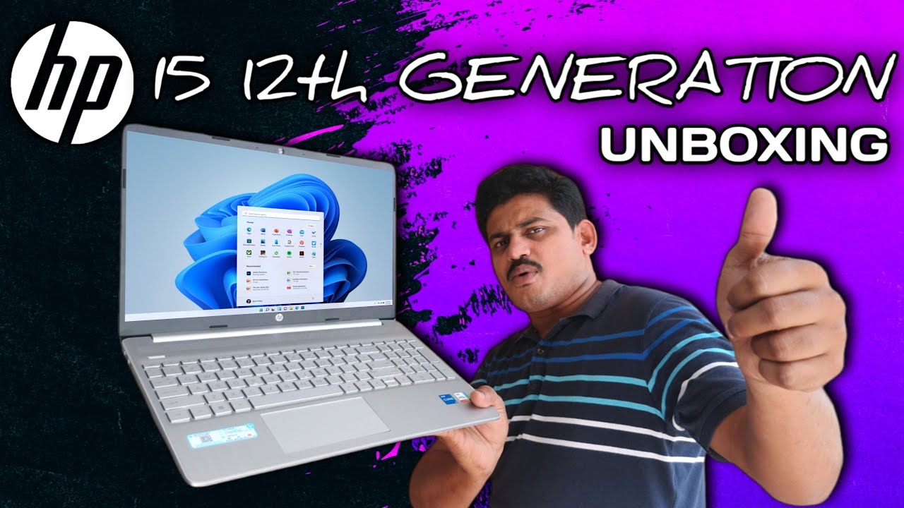 Hp i5 12th Generation Laptop Unboxing | Hp 15s FQ5202TU | Your Tech ...