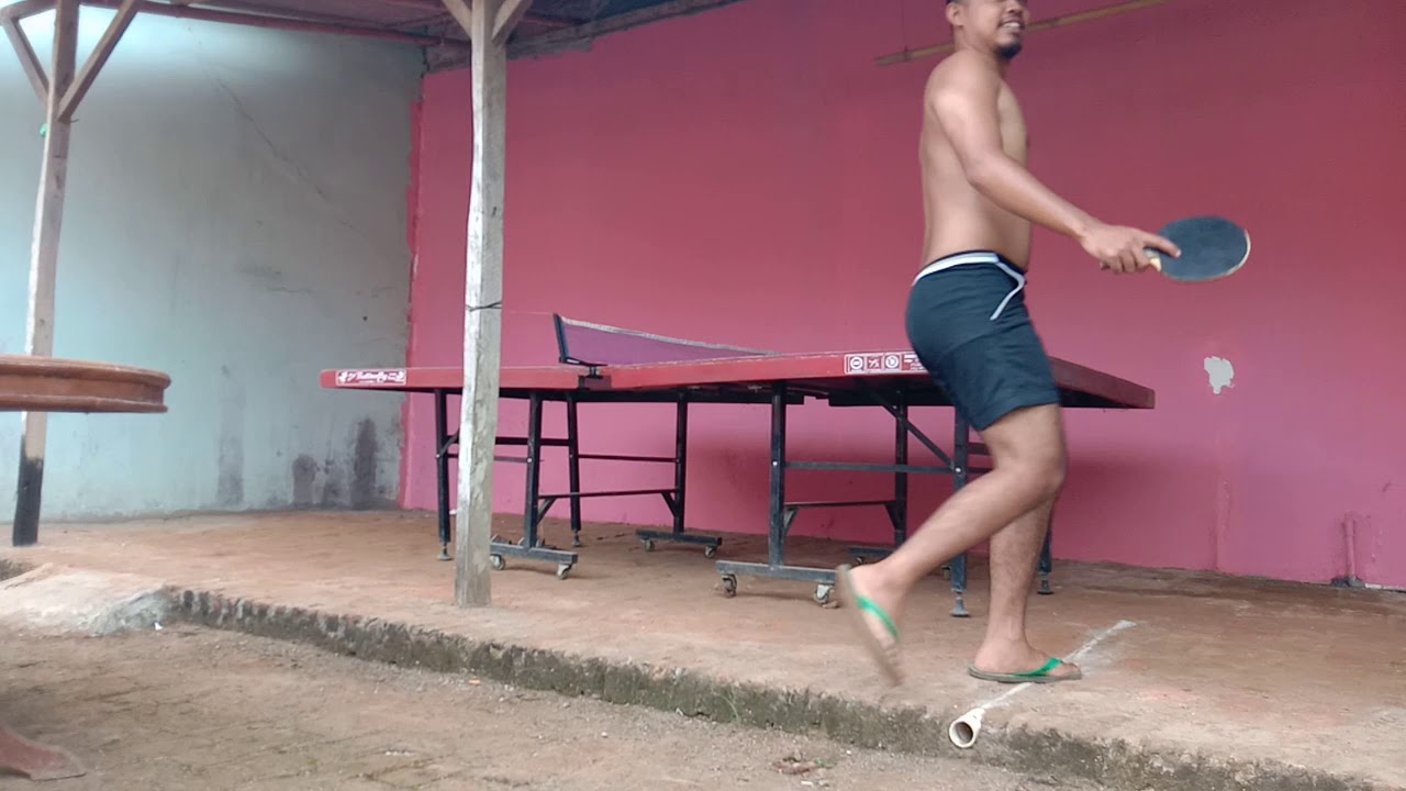 Main Tenis Meja Lawan Atlit Juara 2 Tingkat Kabupaten Majalengka - YouTube